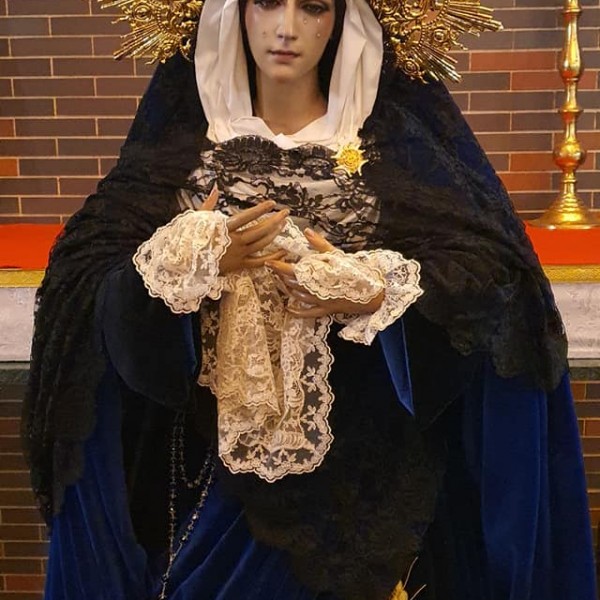 El personal sanitario, en el pecho de María - Pasión en Jaén